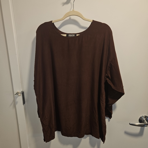 Eileen Fisher | Tops | Eileen Fisher Silk Blouse | Poshmark